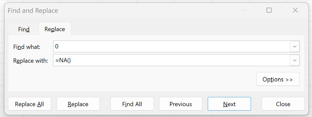 How Can I Create A Chart In Excel That Ignores Zero Values?