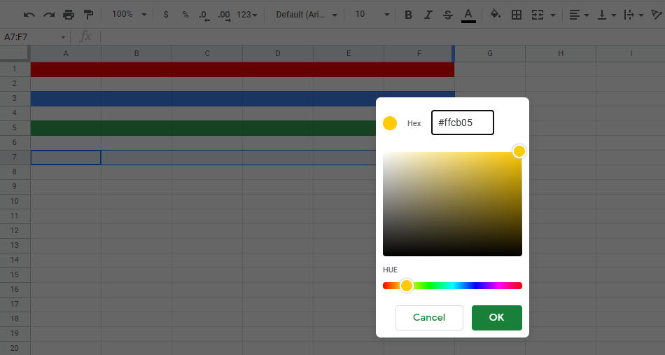 How Do I Format Colors In Google Sheets?