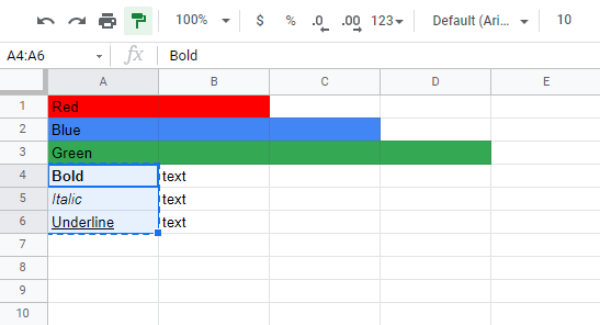How Do I Use The "Format Painter" Tool In Google Sheets?