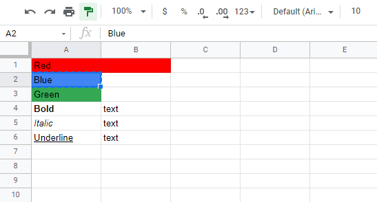 How Do I Use The "Format Painter" Tool In Google Sheets?