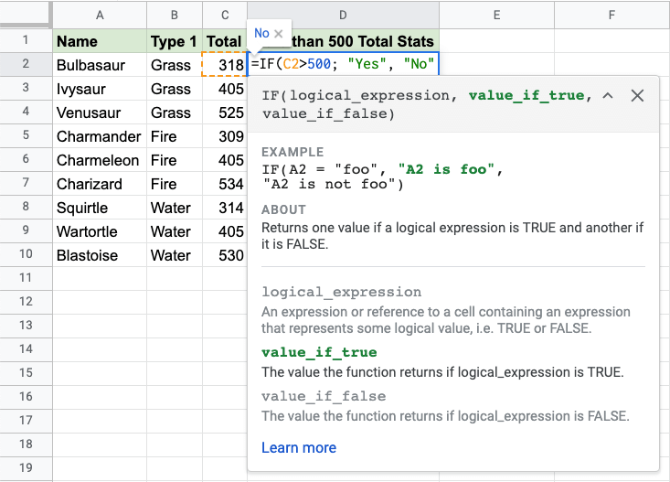What Is The Purpose And Syntax Of The IF Function In Google Sheets?