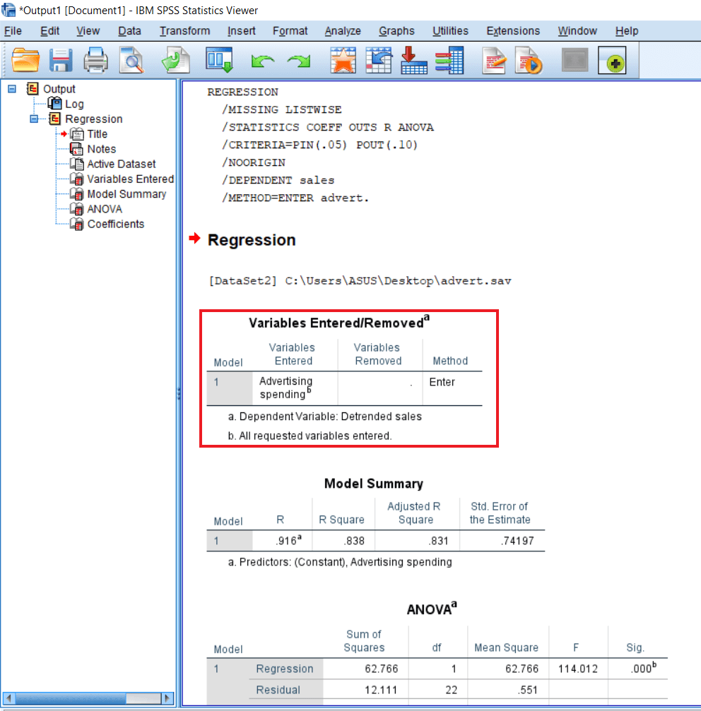 What Is The Output Of A Linear Regression?