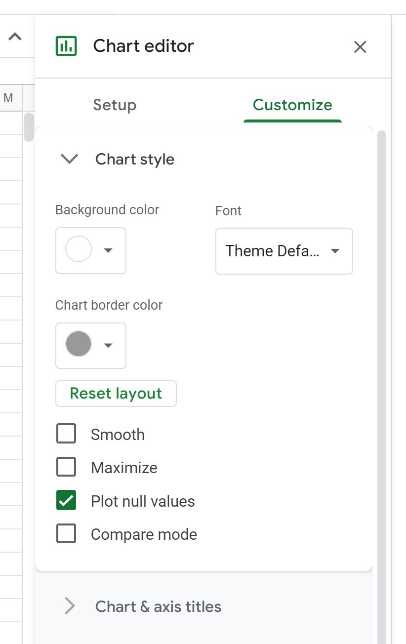 How Can I Create A Chart In Google Sheets That Ignores Blank Cells?