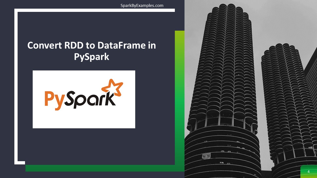 How Can I Convert A PySpark RDD To A DataFrame?