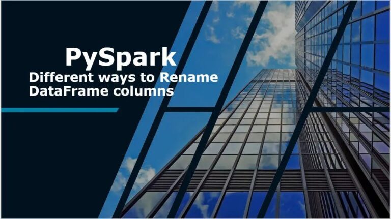 How Can I Use The PySpark WithColumnRenamed Function To Rename A Column On A DataFrame?