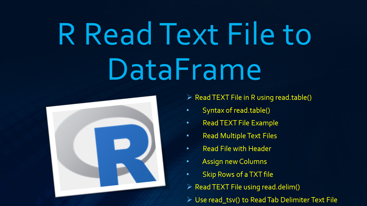 How Can I Read A Text File And Convert It Into A DataFrame?
