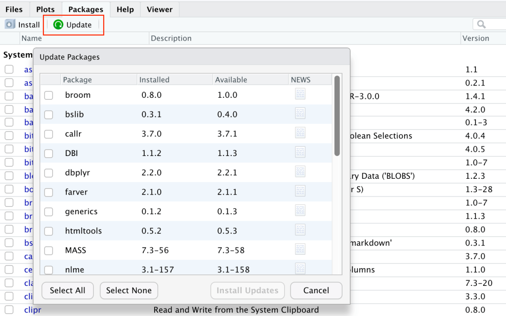How Can I Install And Update R Packages?
