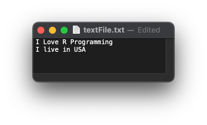 How Can I Write Multiple Lines To A Text File Using The -R Command?