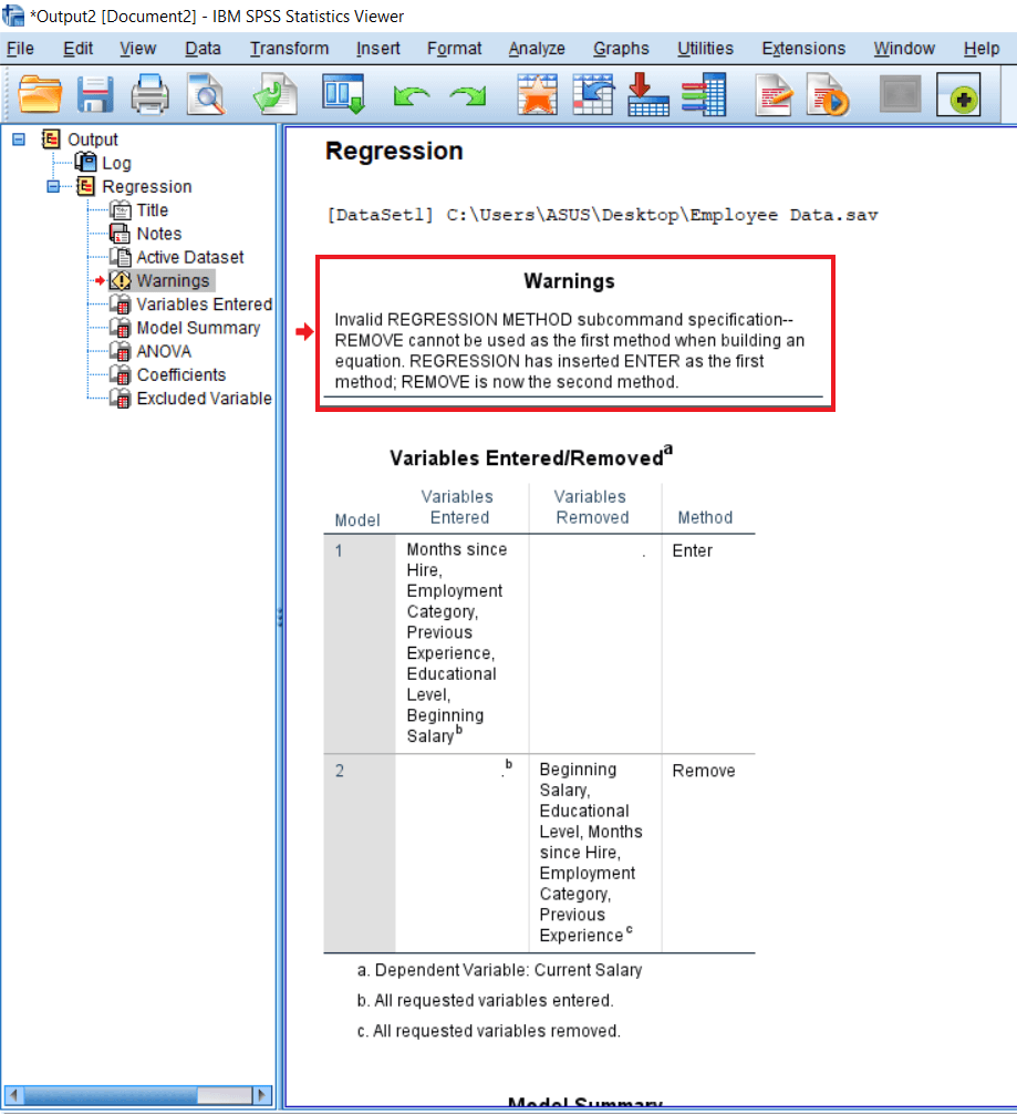 What Is The Role Of The Remove Method In Multiple Regression?