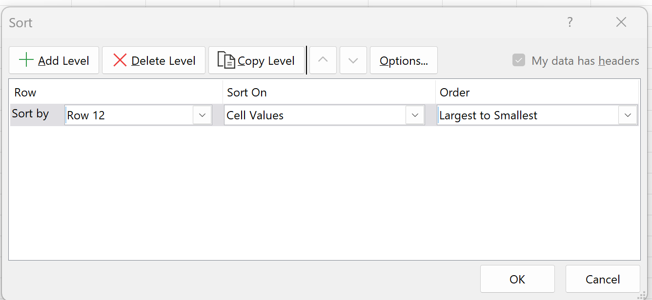 How Can I Reverse The Order Of Columns In Excel?