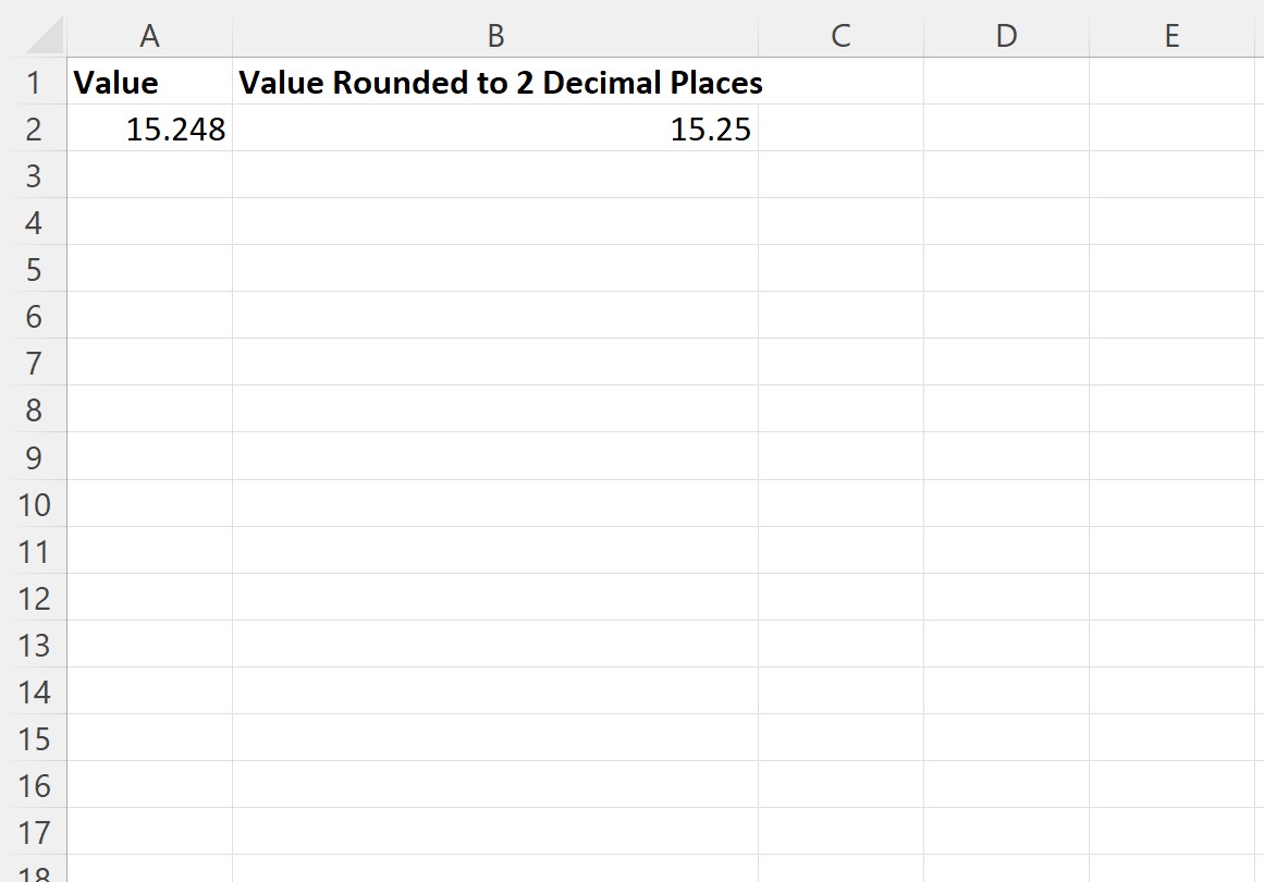 How Can I Round Values To 2 Decimal Places In VBA?