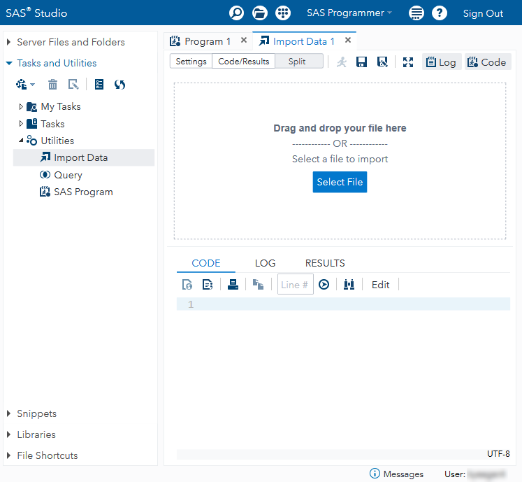 How Do I Import Data Into SAS OnDemand For Academics?