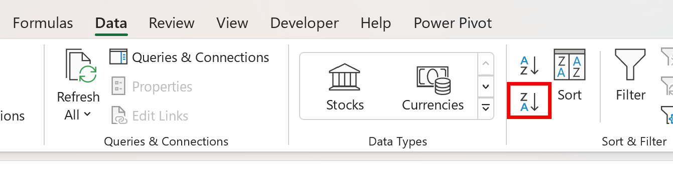How Can I Sort The Bars In A Bar Chart In Excel?