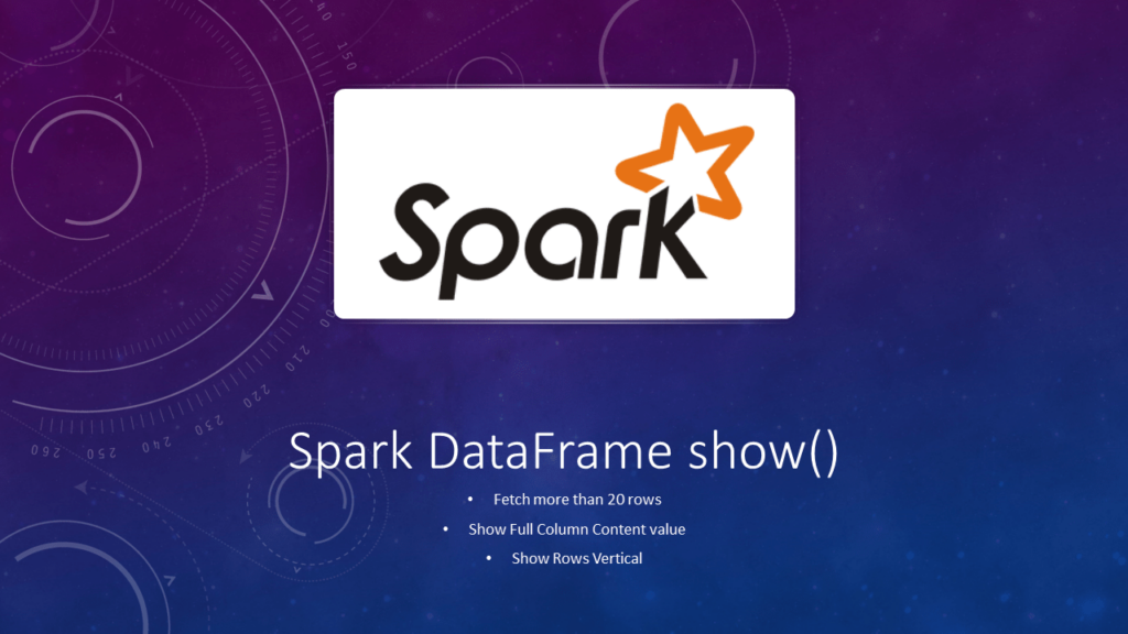 How Can I Use PySpark's Show() Function To Display The Contents Of A DataFrame In A Table Format?