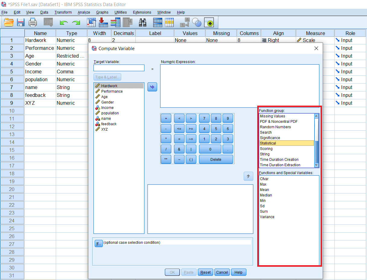 What Is The Function Of The "Compute Variable" Feature In SPSS?