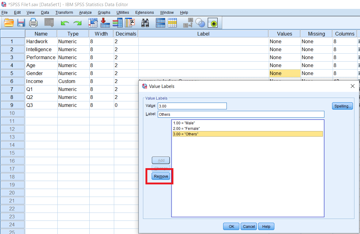 What Is The Purpose Of Using Value And Labels In SPSS?