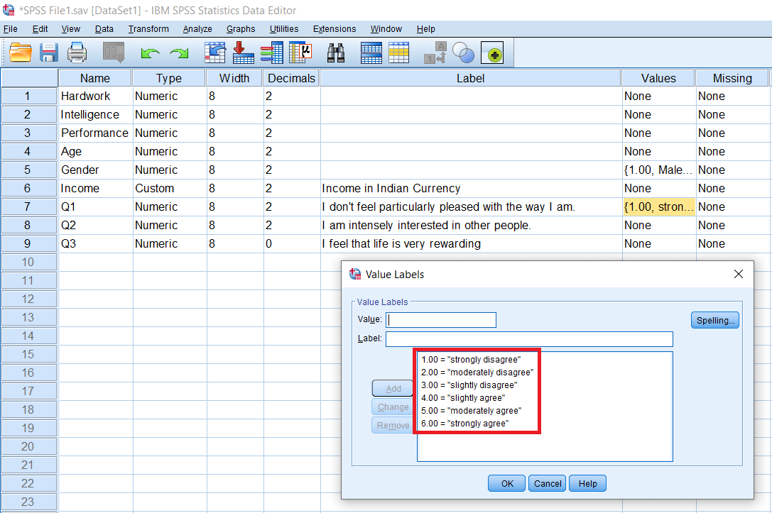 What Is The Purpose Of Using Value And Labels In SPSS?