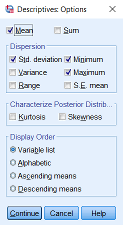 What Are The Descriptive Statistics For Multiple Numeric Variables?