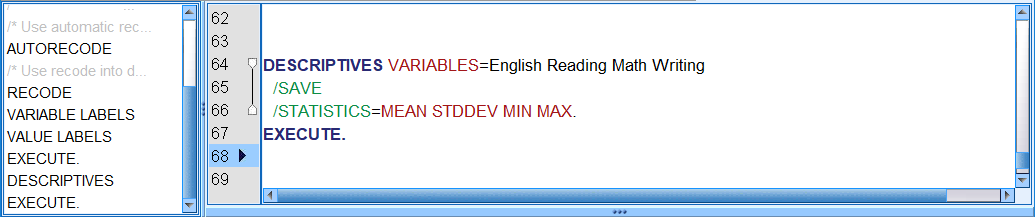 What Is The SPSS Environment?