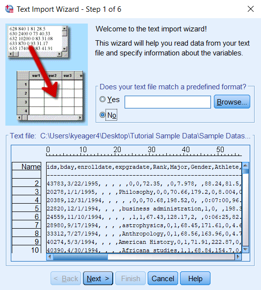 How Do I Import Data Into Spss