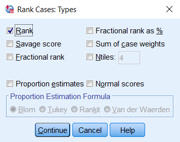 How Can We Compute Variables Using Rank Transforms, Also Known As Rank Cases?