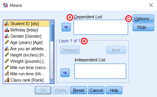 What Is The Difference In Descriptive Statistics Between Groups When Comparing Means