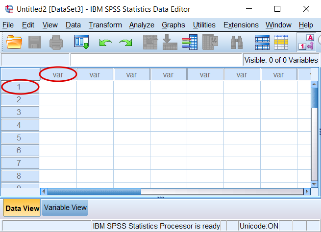 How Is Data Creation Incorporated In SPSS?
