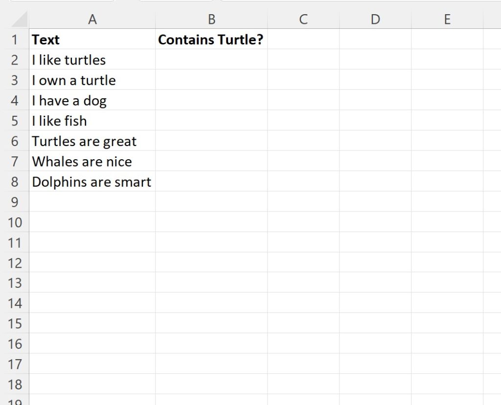 How Can I Create A Simple Vba Formula To Check If A Cell Contains Specific Text