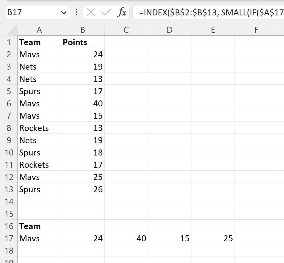 How Can I Use VLOOKUP To Return Multiple Values Horizontally In Excel 