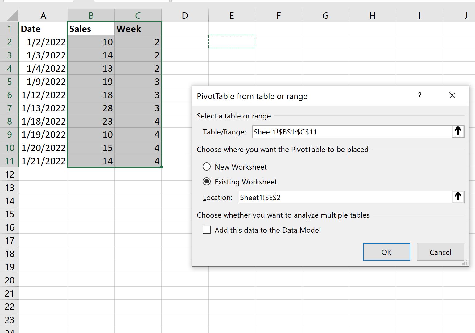 How Can I Group Data By Week In Excel?