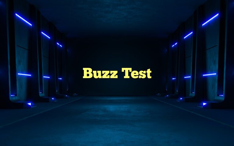 Buzz Test